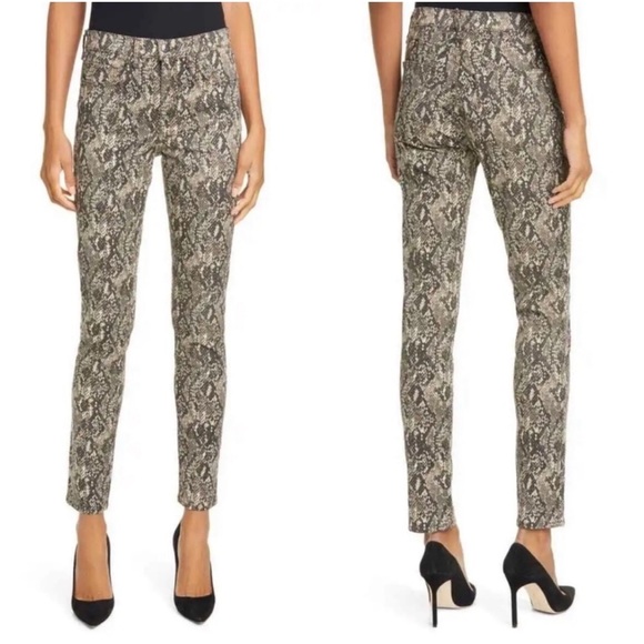 Veronica Beard | Jeans | Veronica Beard Kate Snake Print High Rise ...